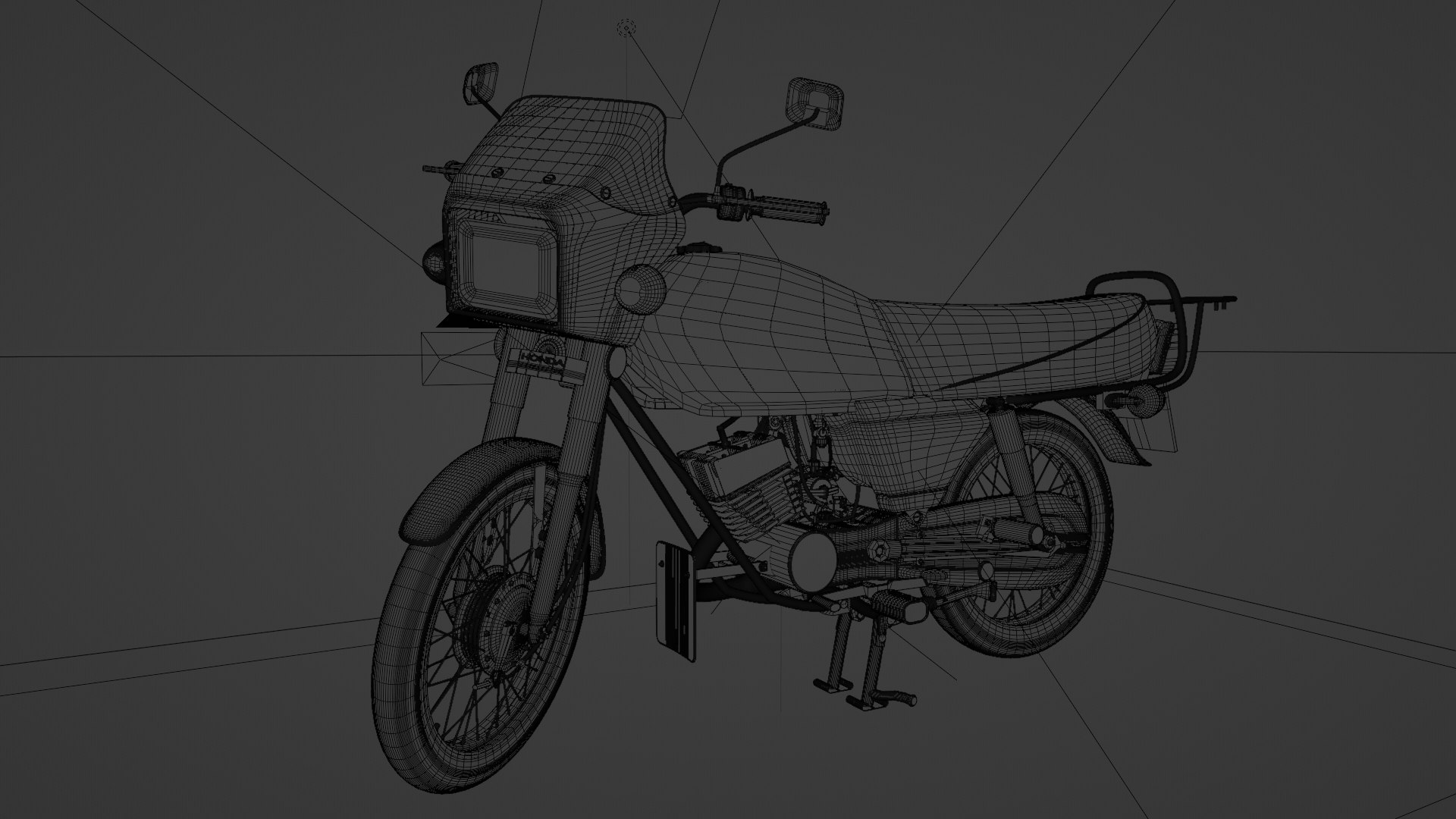 3D Honda H100S CDI Model - TurboSquid 2038062