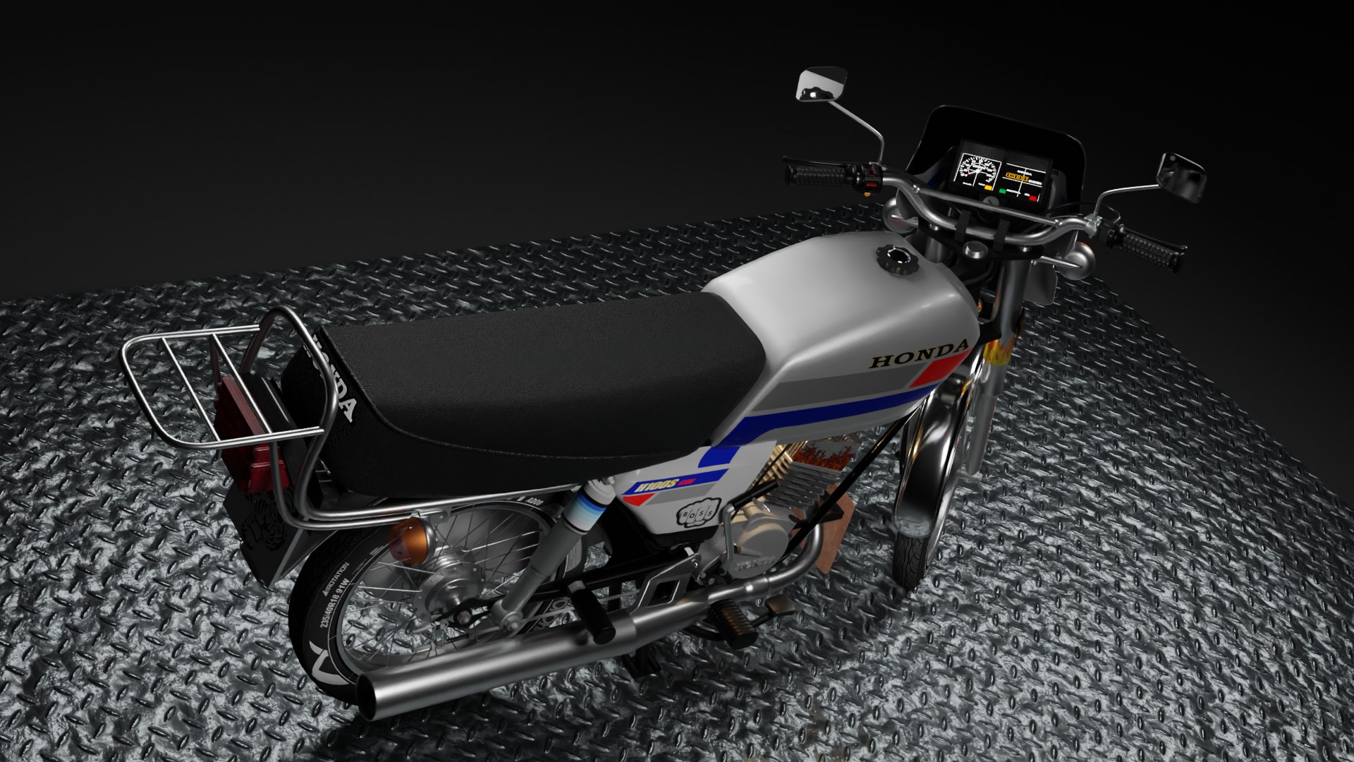 3D Honda H100S CDI Model - TurboSquid 2038062