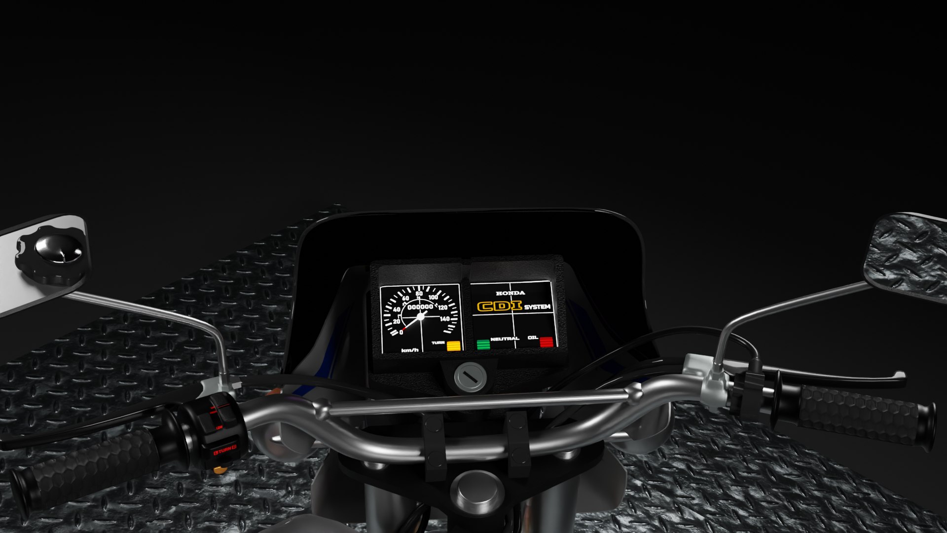 3D Honda H100S CDI Model - TurboSquid 2038062