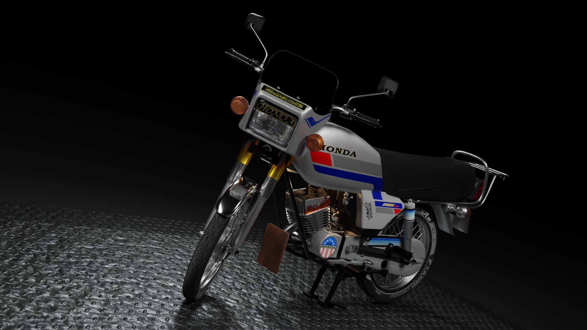3D Honda H100S CDI Model - TurboSquid 2038062