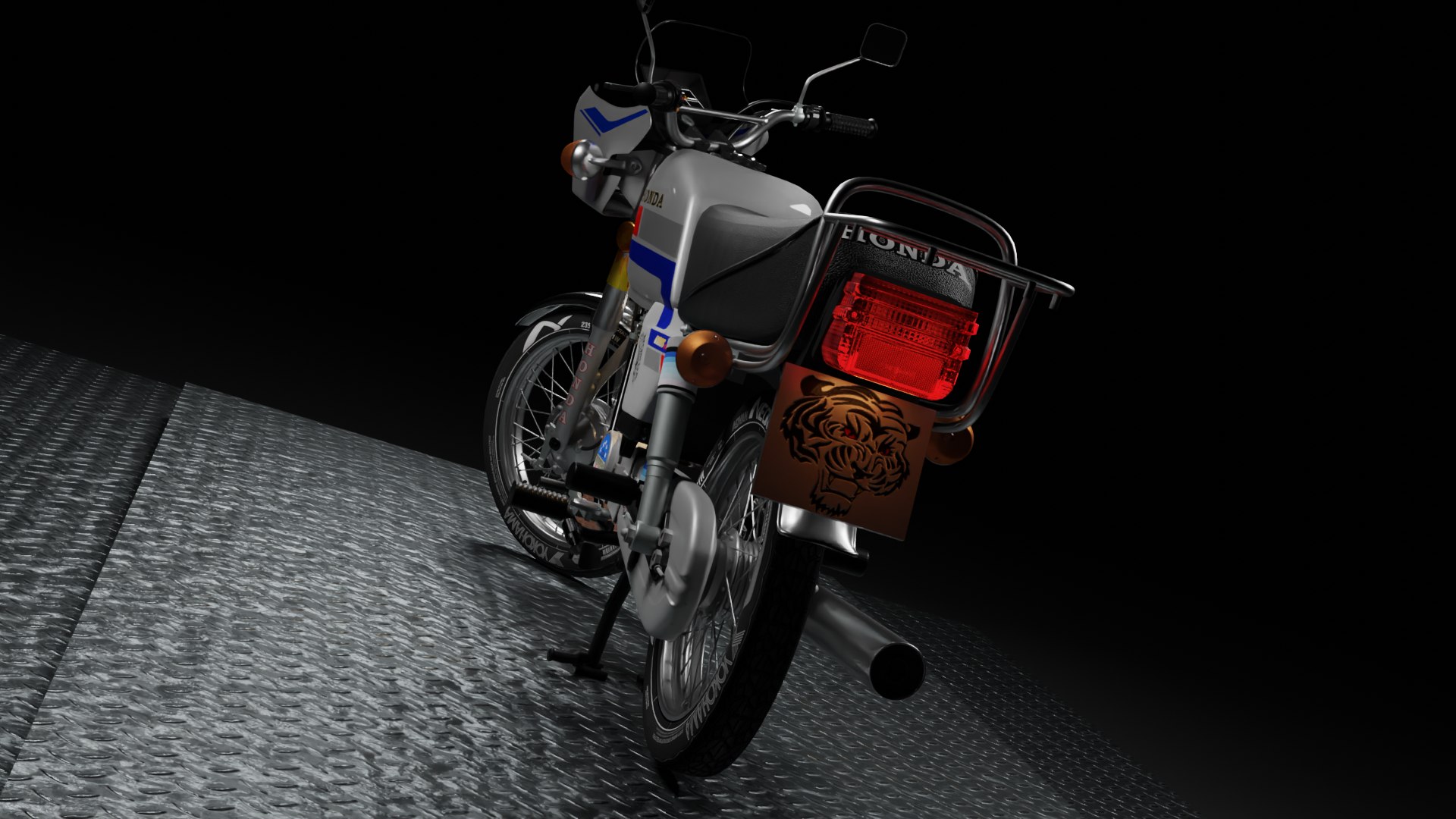 3D Honda H100S CDI Model - TurboSquid 2038062