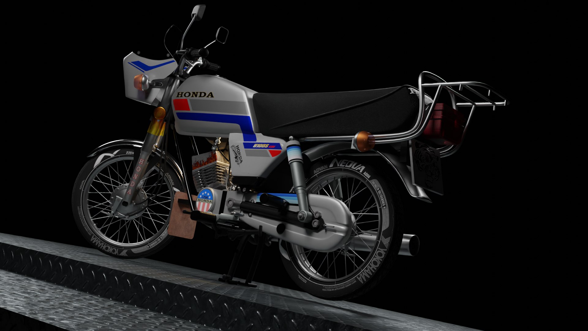 3D Honda H100S CDI Model - TurboSquid 2038062