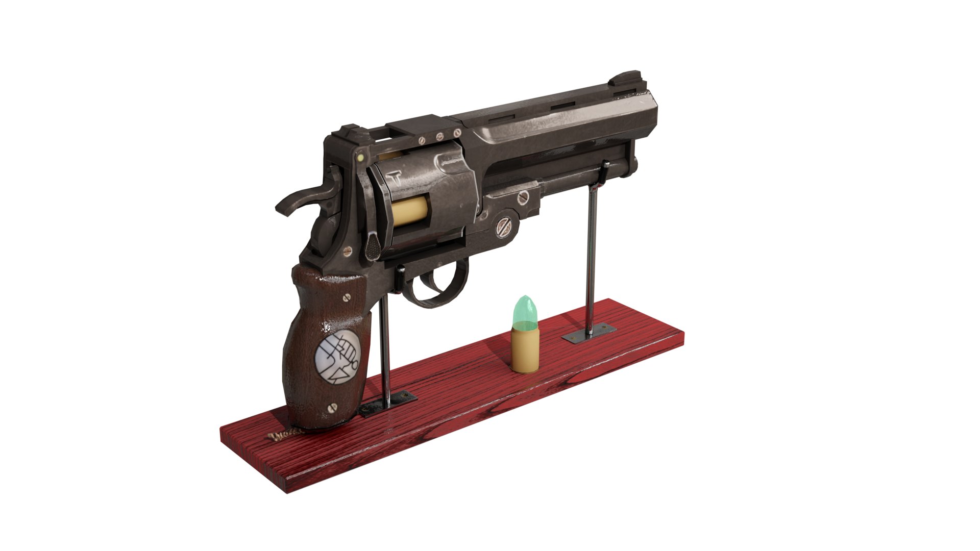 3D Movie Gun HB - TurboSquid 2228007