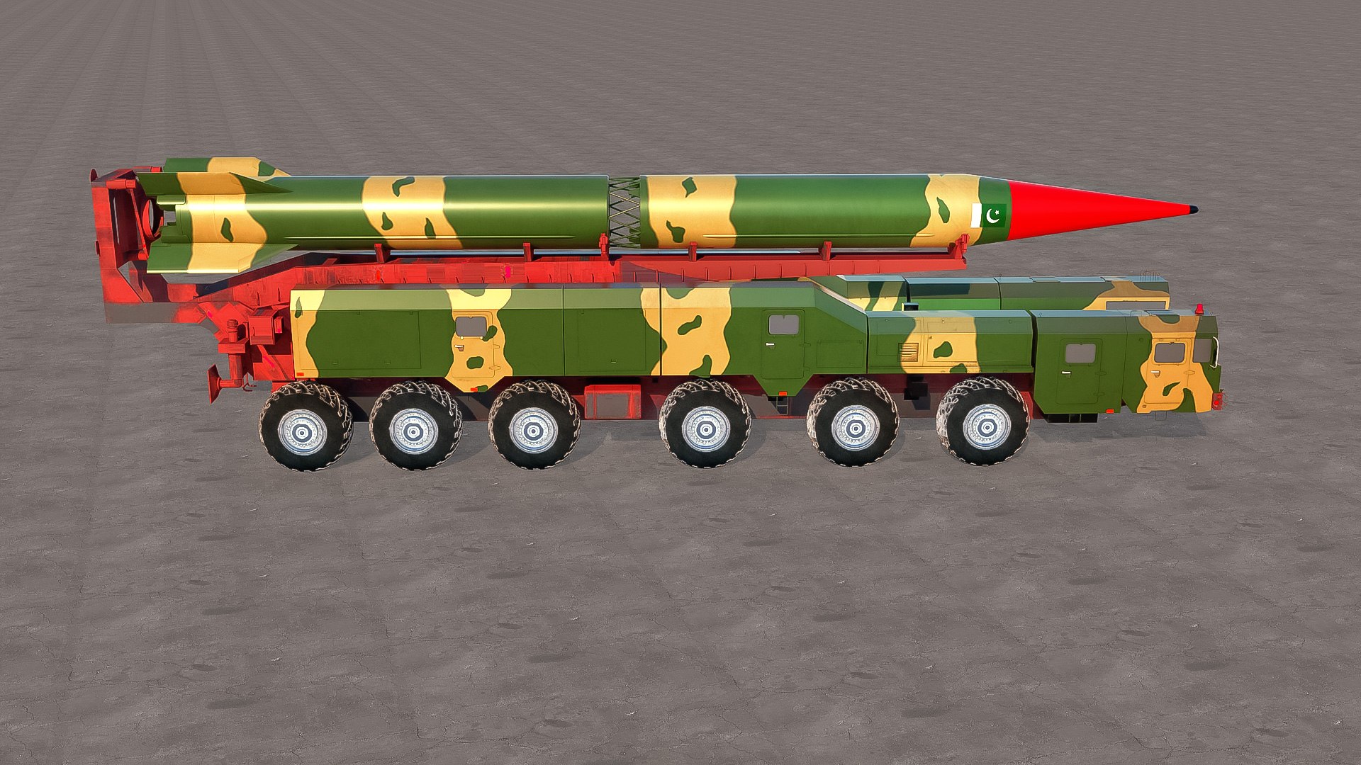 High-Fidelity 3D Model Missile Launcher 3D - TurboSquid 2192555