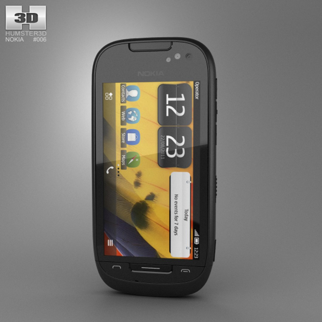 3d Model Of Nokia 701