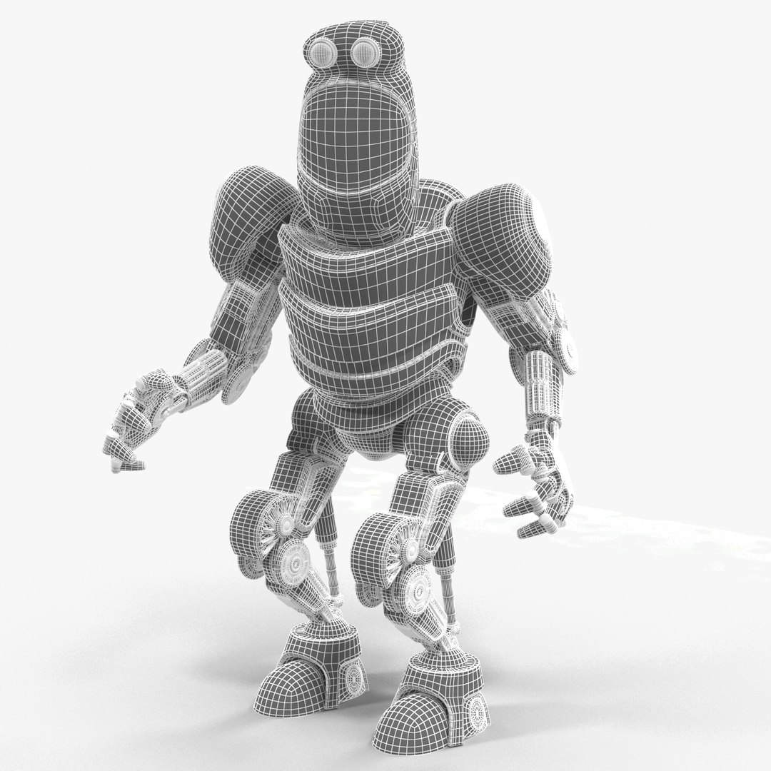 robot v3 3d model