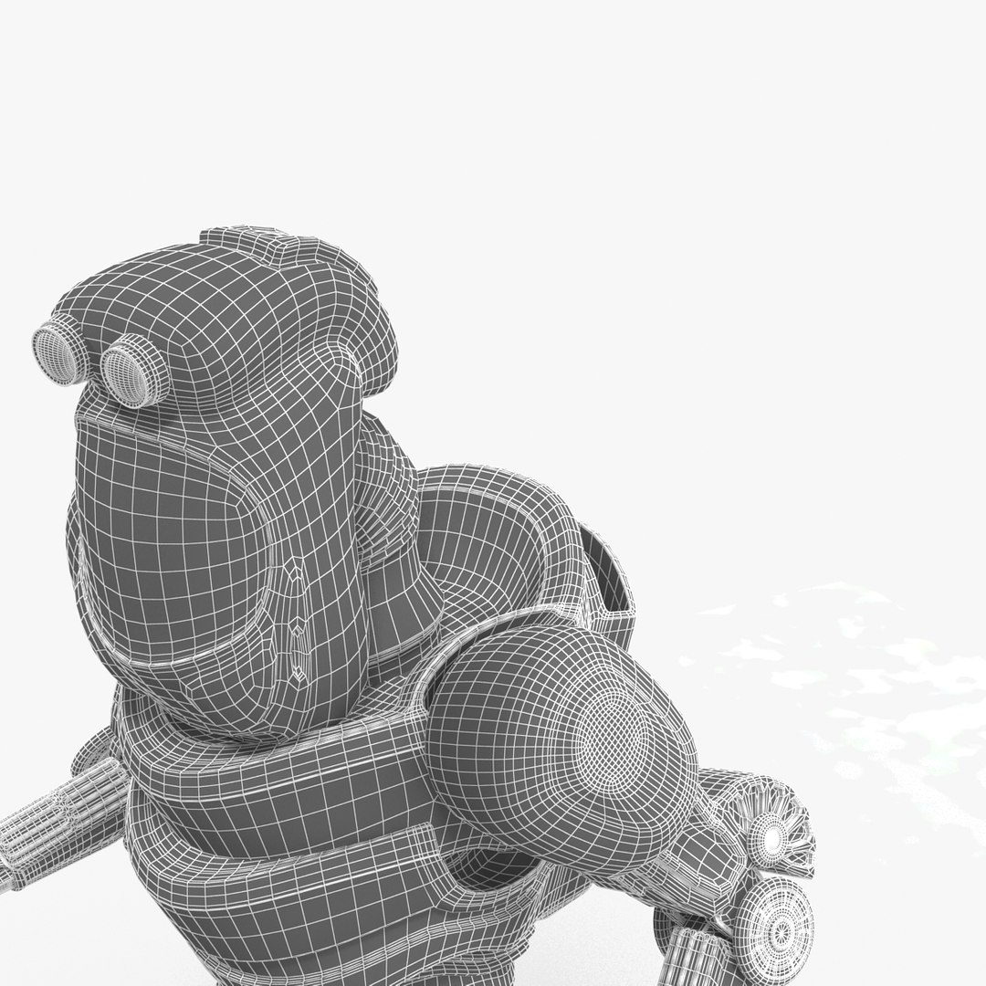 robot v3 3d model