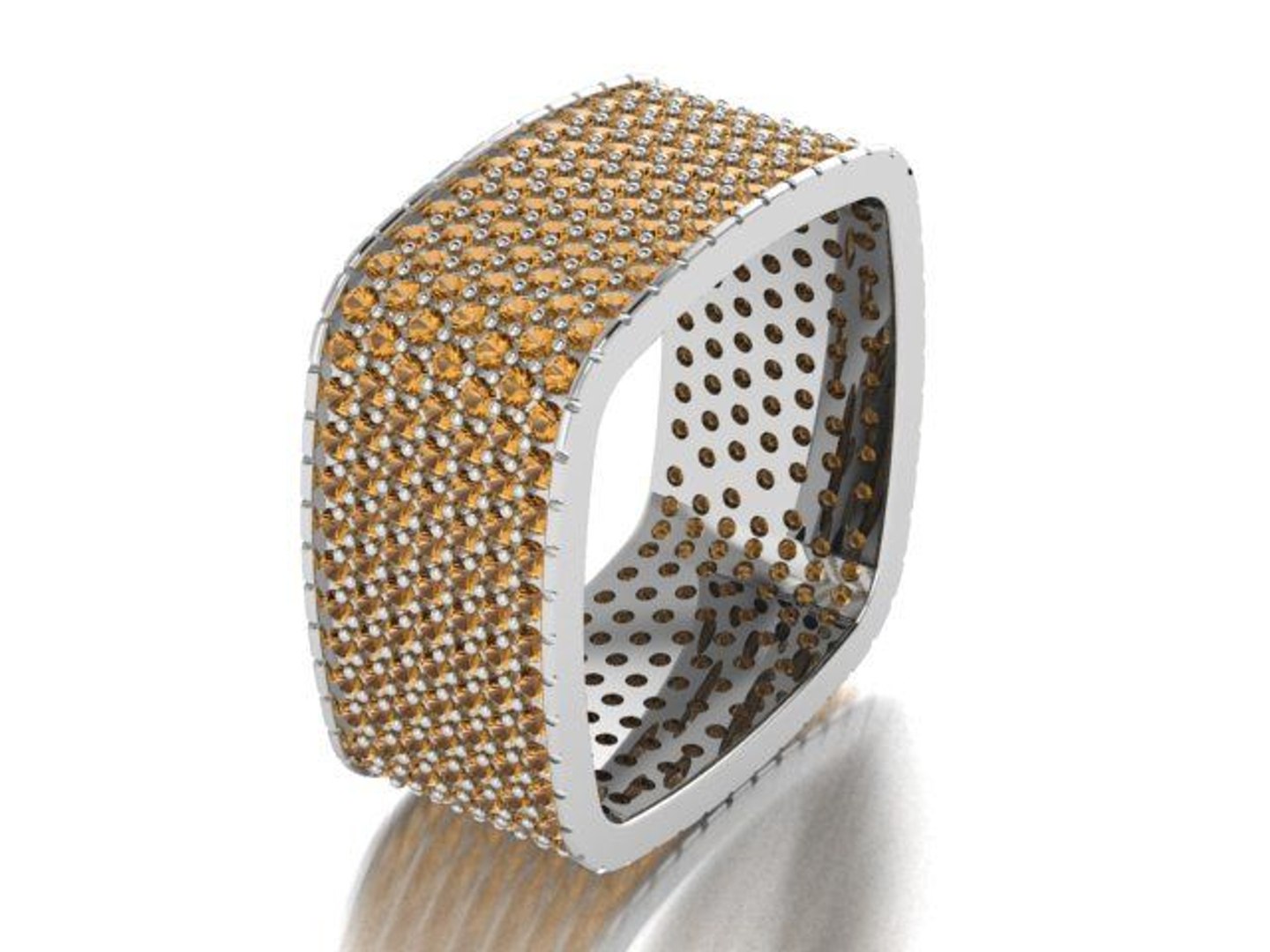 Square ring 3D model - TurboSquid 1208888