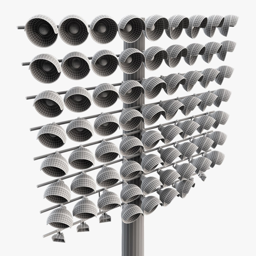 3ds Max Stadium Lights