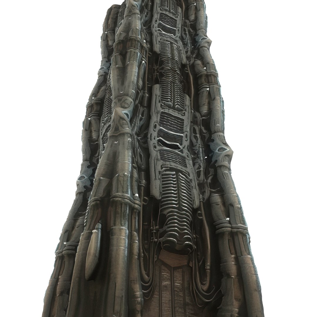 3D Alien Architecture Sci Fi Pack 20 - TurboSquid 2063455