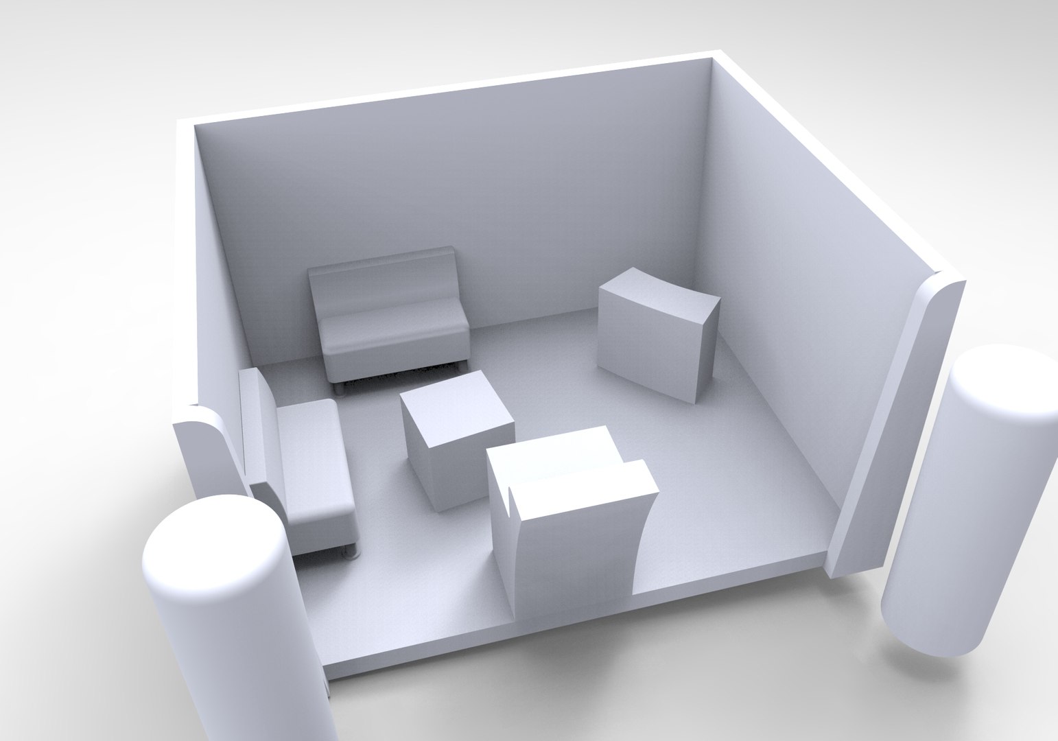 Fair Stand 3D Model - TurboSquid 1676970