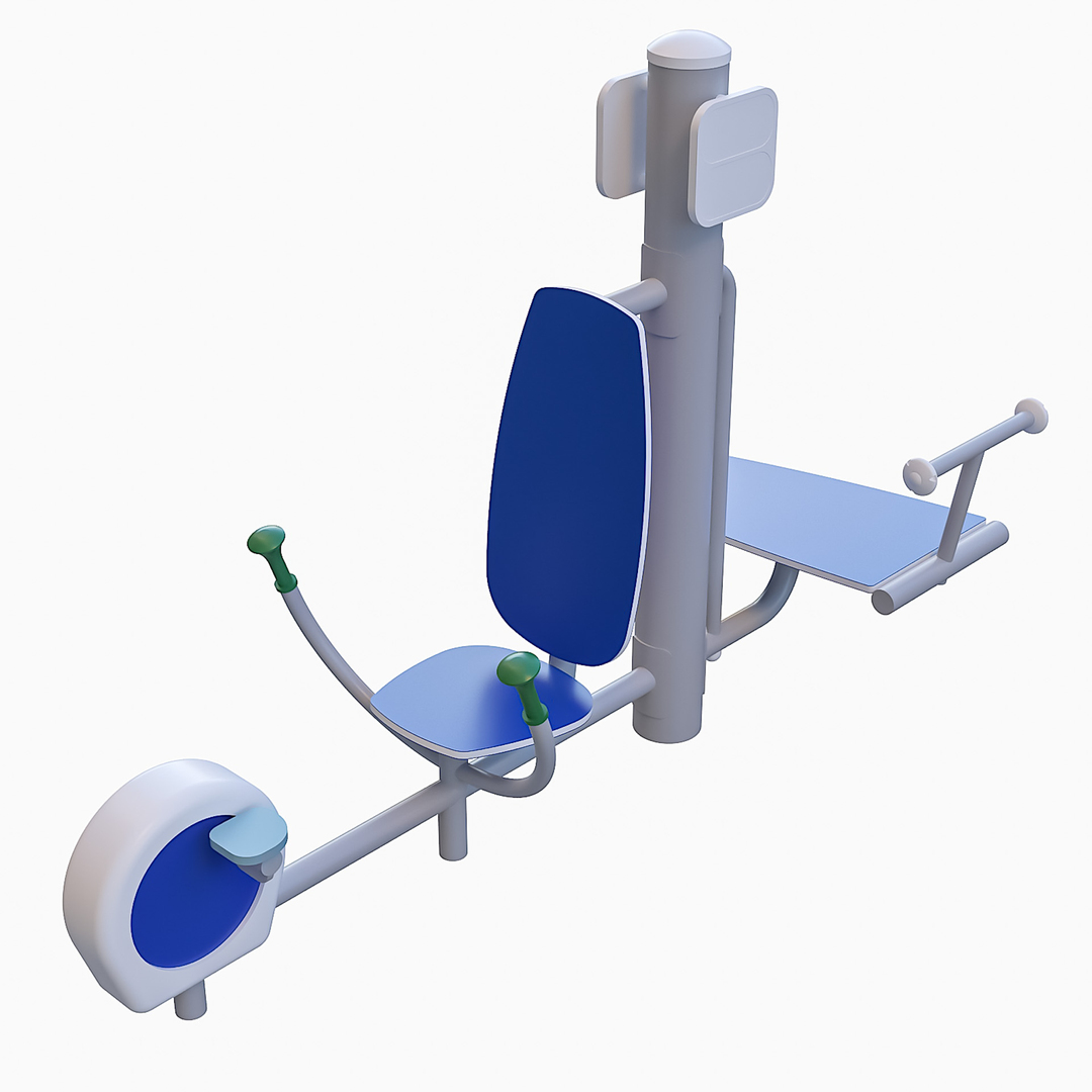 Kompan Playground Equipment Full Set 3D model - TurboSquid 1751226