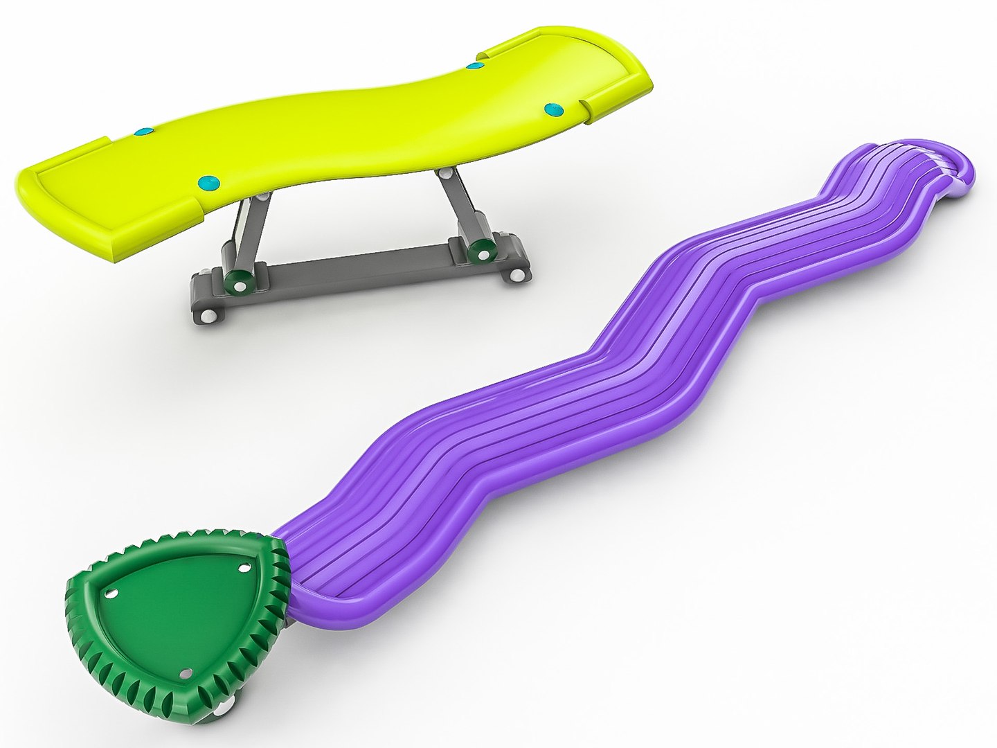 Kompan Playground Equipment Full Set 3D model - TurboSquid 1751226