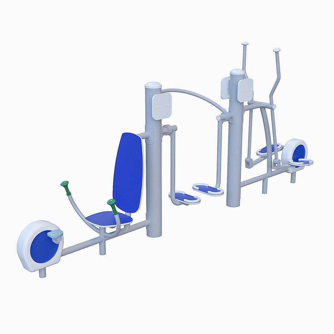 Kompan Playground Equipment Full Set 3D Model - TurboSquid 1751226