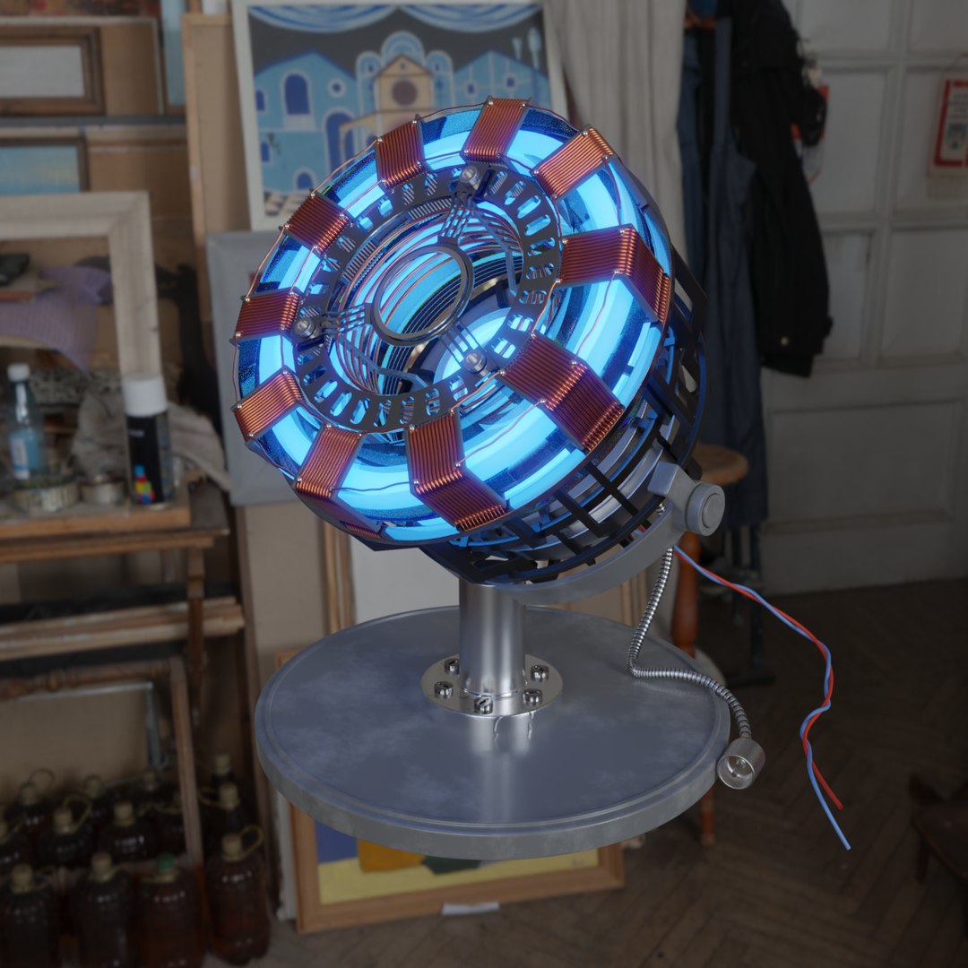 Arc Reactor By Mandeykenny 3D Model - TurboSquid 1976889