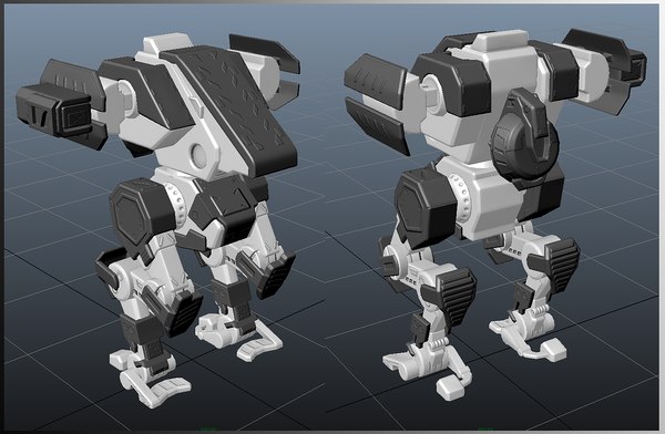 3D model engineer mecha mech - TurboSquid 1271291