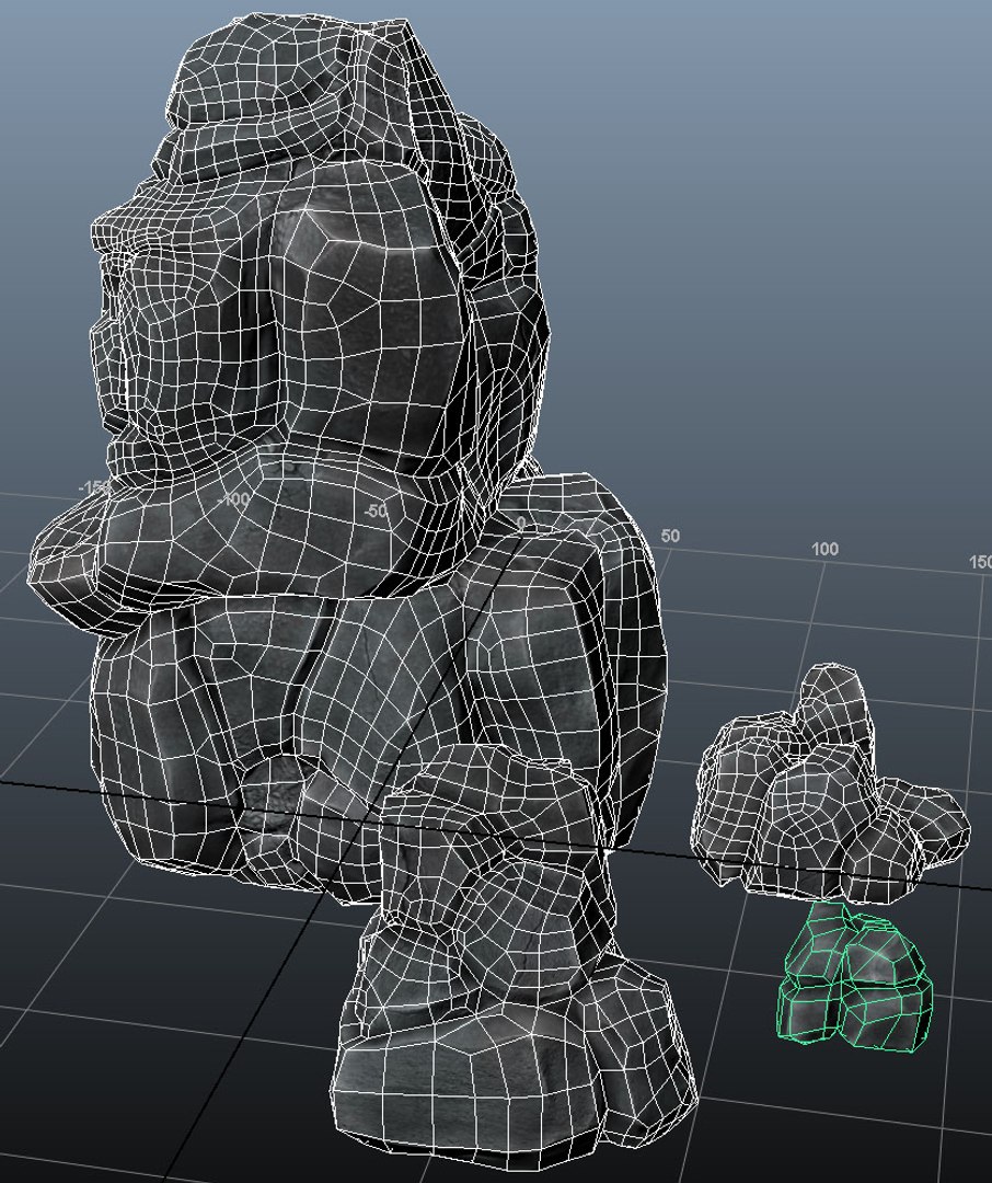 3d Model Rocks