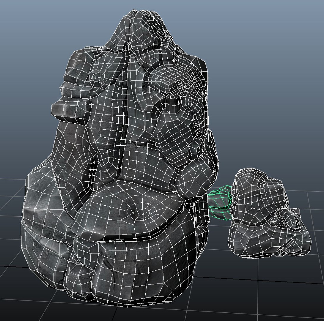 3d Model Rocks