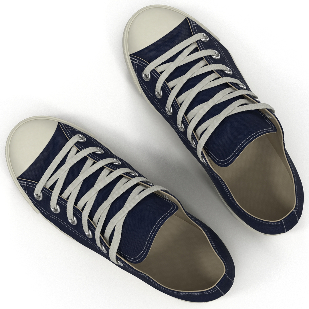 3d sneakers 2 generic modeled