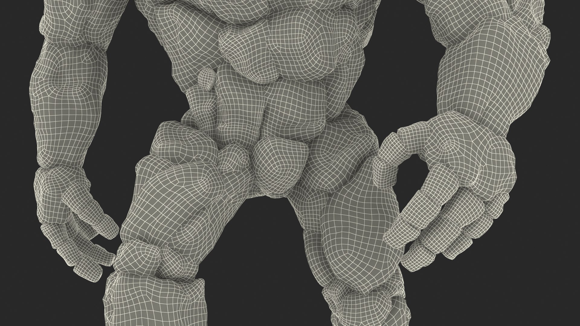 Stone Golem Character Walking Pose 3D - TurboSquid 2031225