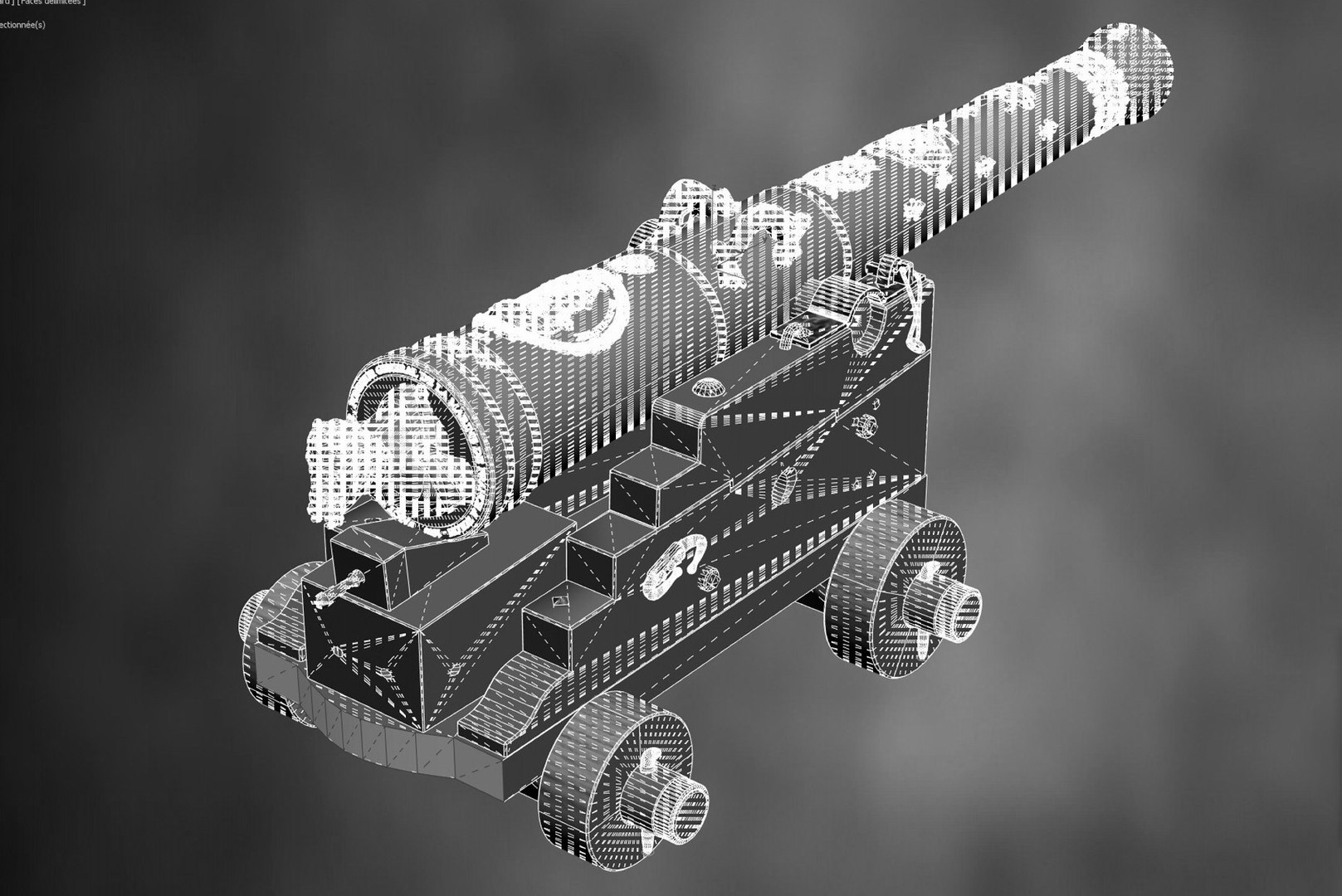 Soleil-Royal Cannon 1670 3D Model - TurboSquid 2085670