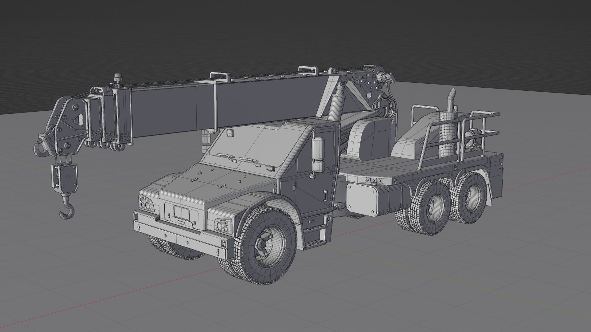 3D Franna AT40 Crane Model - TurboSquid 2144881