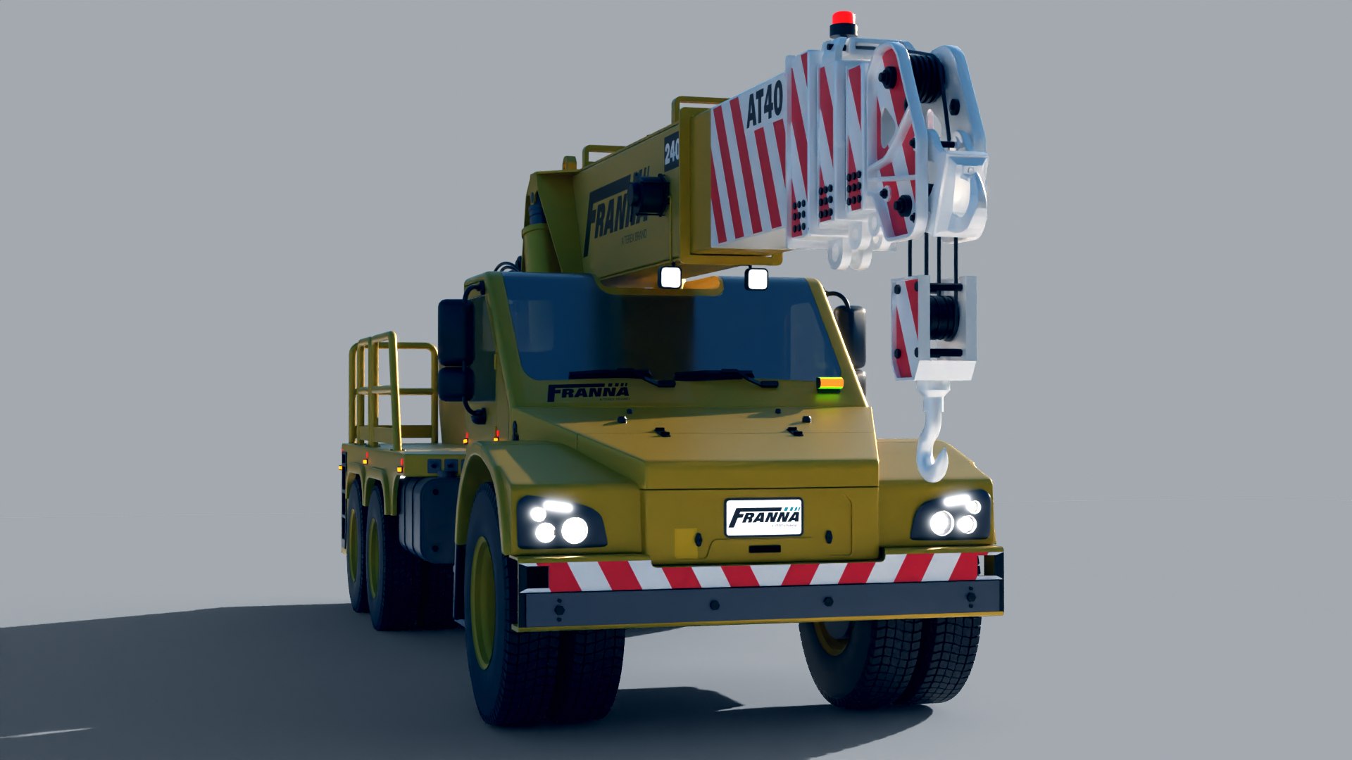 3D Franna AT40 Crane Model - TurboSquid 2144881