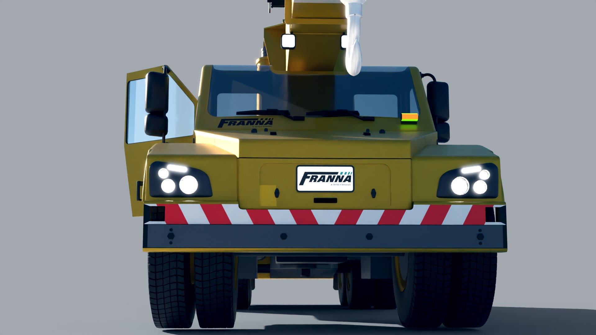 3D Franna AT40 Crane Model - TurboSquid 2144881