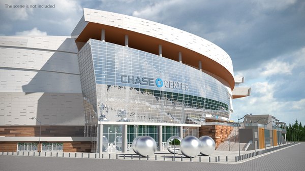 3D chase center arena parking - TurboSquid 1614304