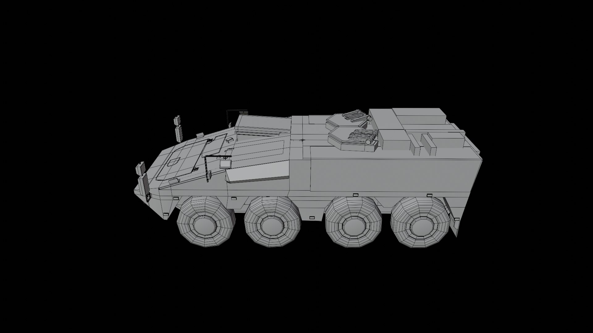 3D GTK Boxer German Military Truck 6x6 Low-poly 3D Model - TurboSquid ...