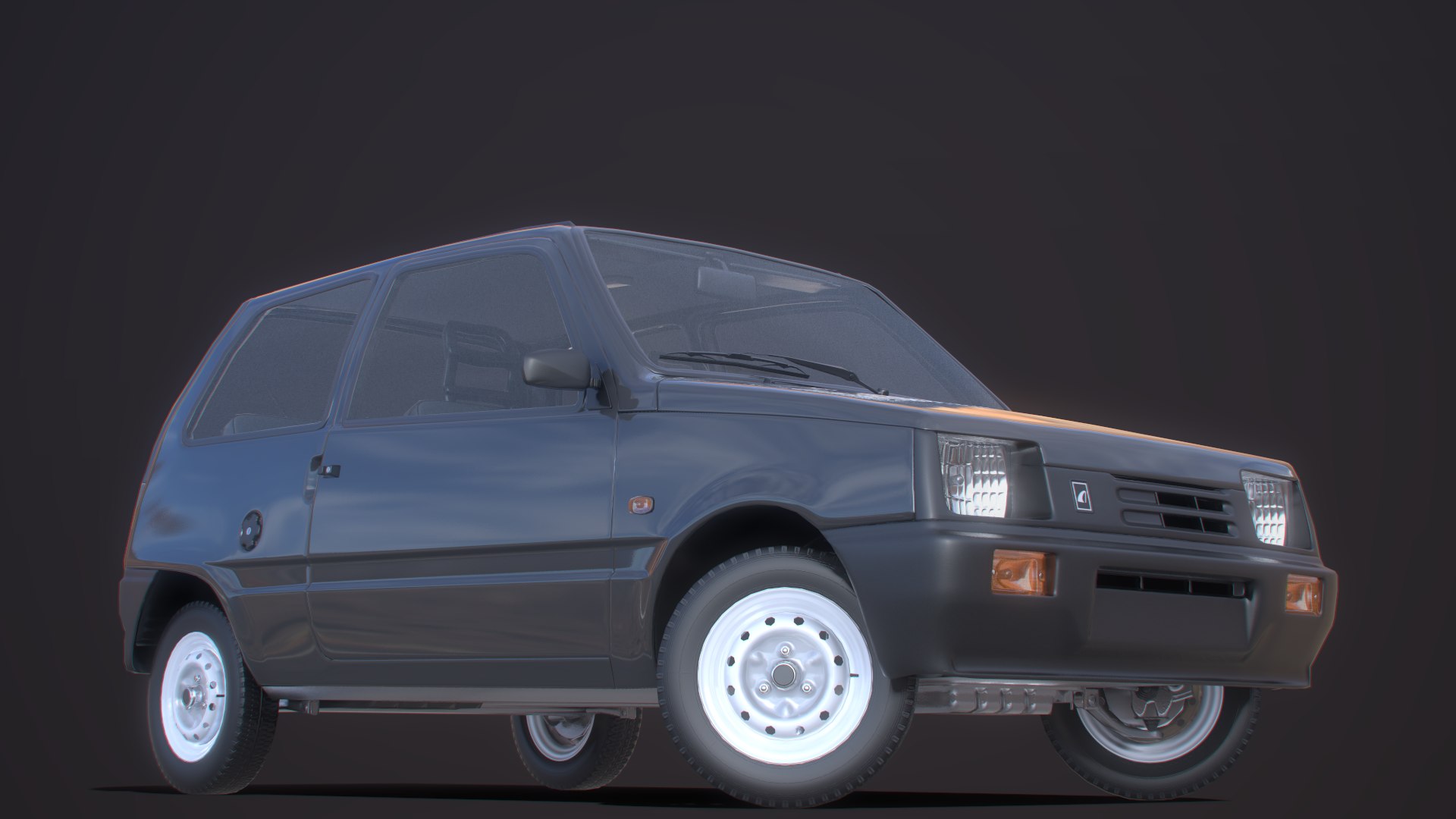 Old Generic Hatchback Model - TurboSquid 1491445