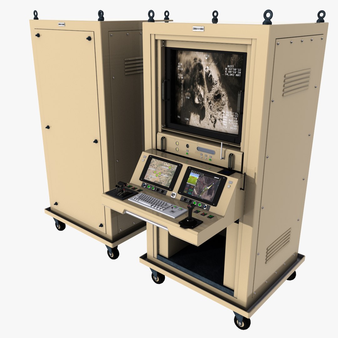 3d max drone ground exploitation station