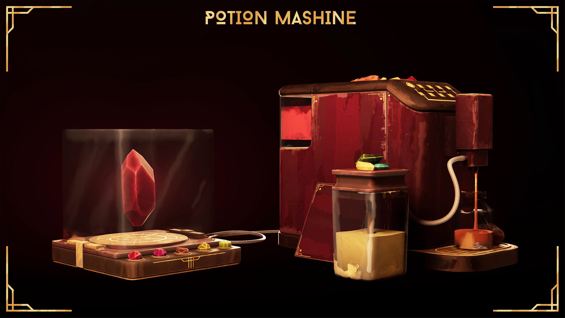 Potion Mashine 3D - TurboSquid 2336997