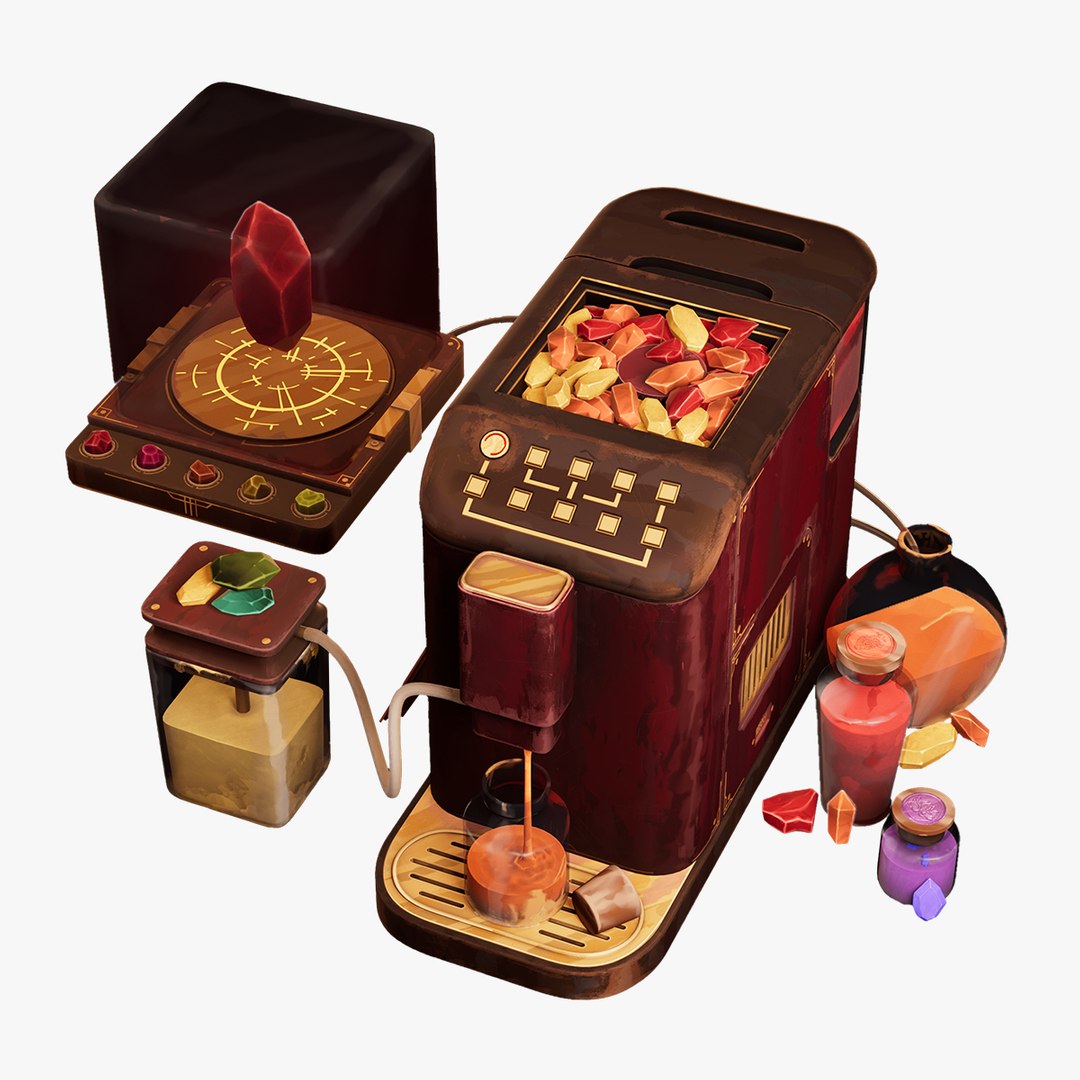 Potion Mashine 3D - TurboSquid 2336997