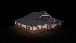 Download 3D House Japanese Blender Models - TurboSquid