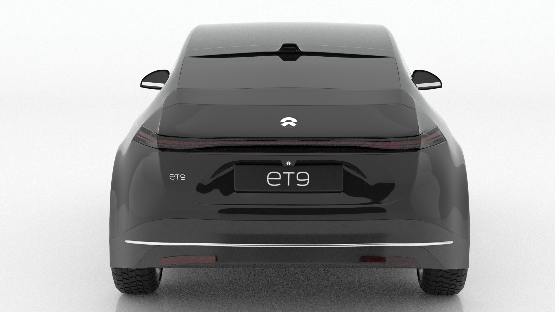 3D Nio ET9 Electric Car 3D Model 2025 Deep Black - TurboSquid 2381648