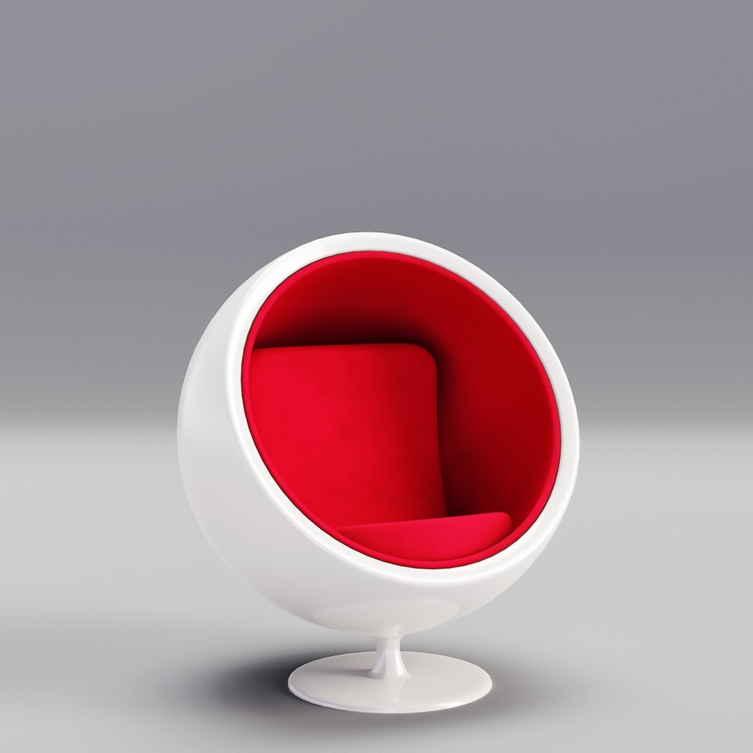 Chair Ball Cartoon Home Furniture 3D Model - TurboSquid 1574889