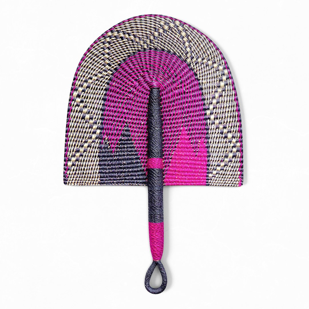 3D African Handwoven Fan 9 model - TurboSquid 2129837