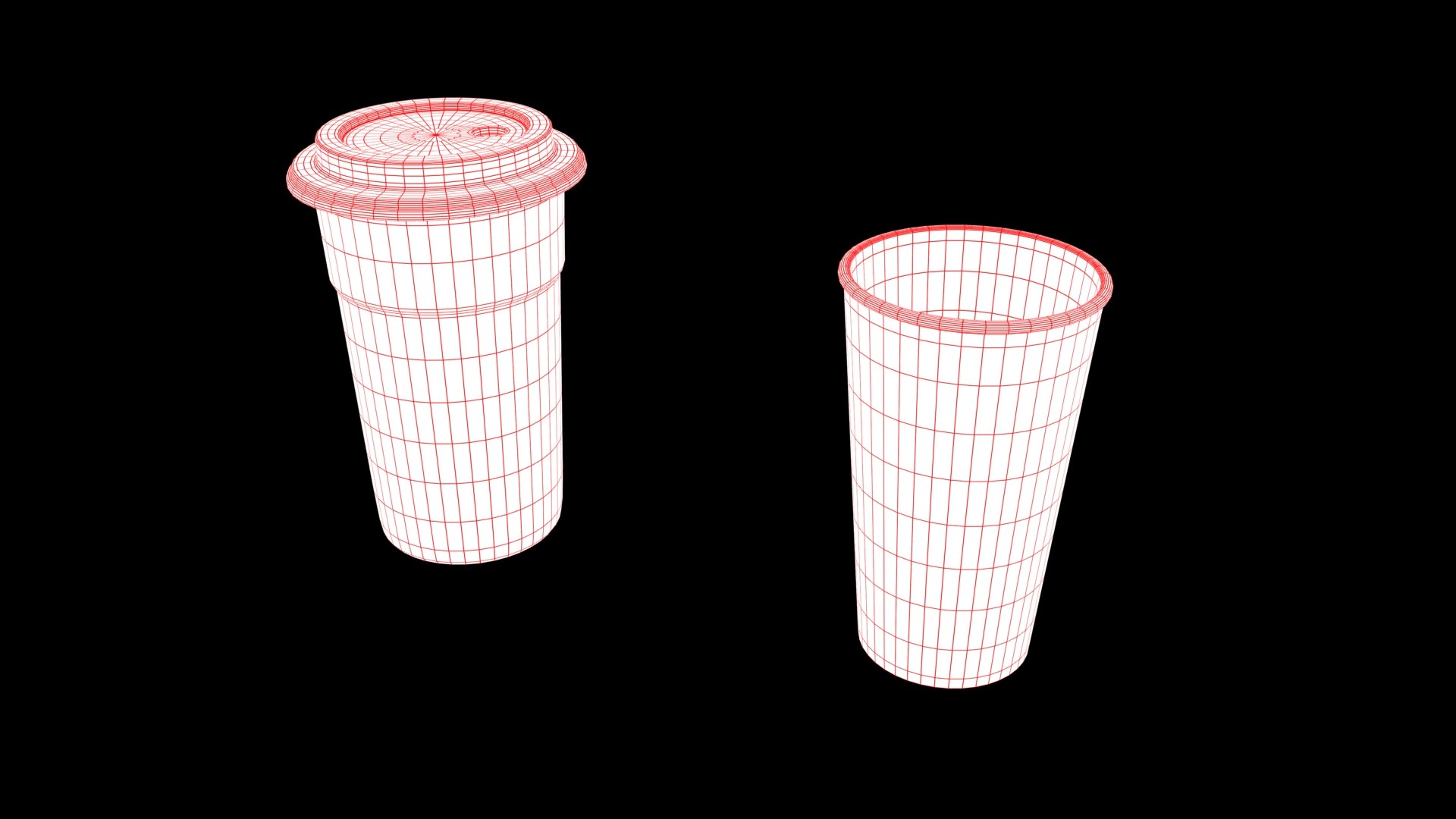 3D Plastic Glass Model - TurboSquid 2282621