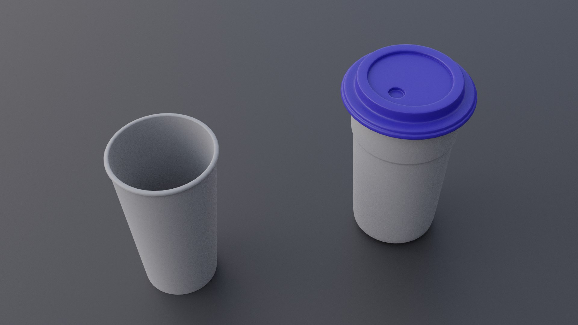 3D Plastic Glass Model - TurboSquid 2282621