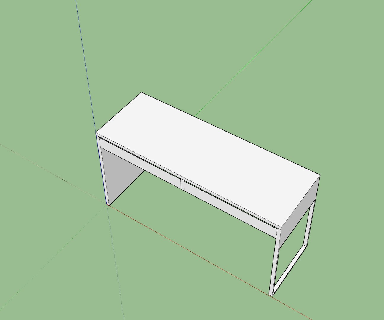 Free 3D Model Desk Ikea - TurboSquid 1226520