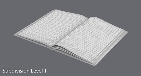 blank ledger 3d max