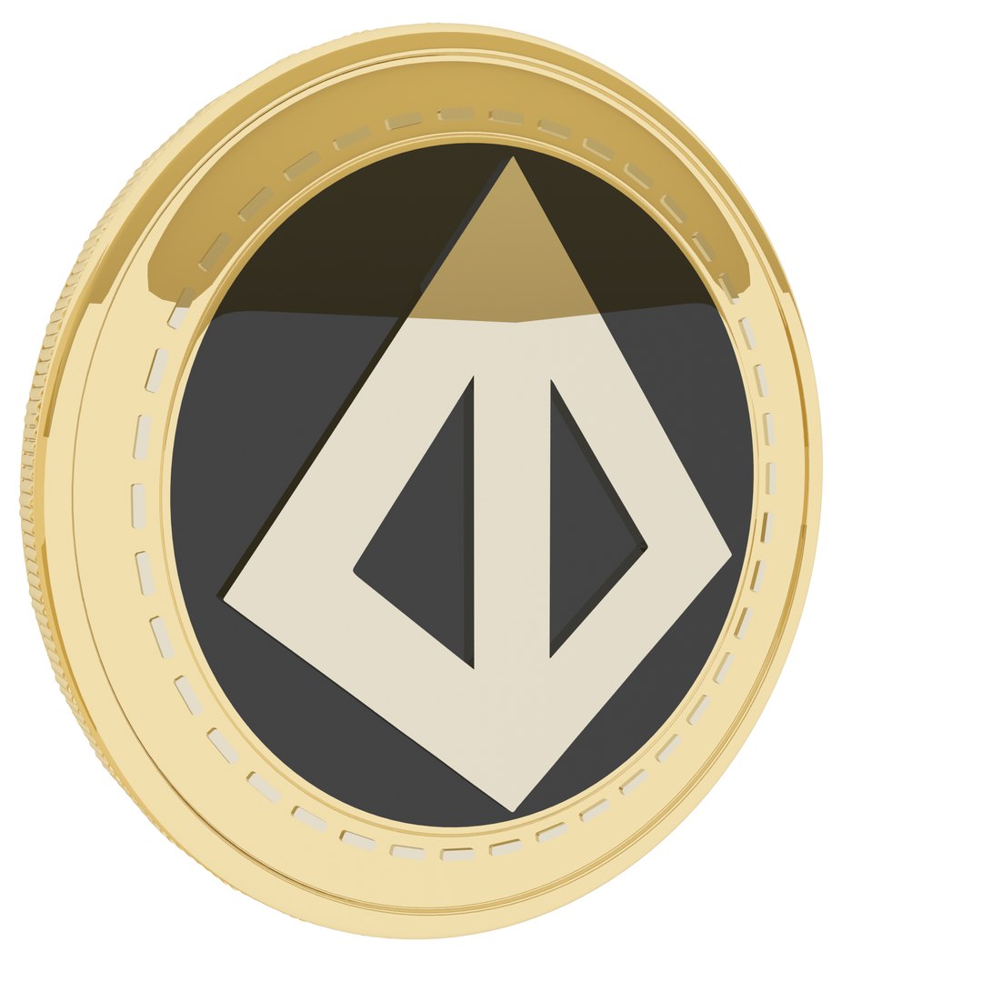 3D Loopring Cryptocurrency Gold Coin - TurboSquid 1857169