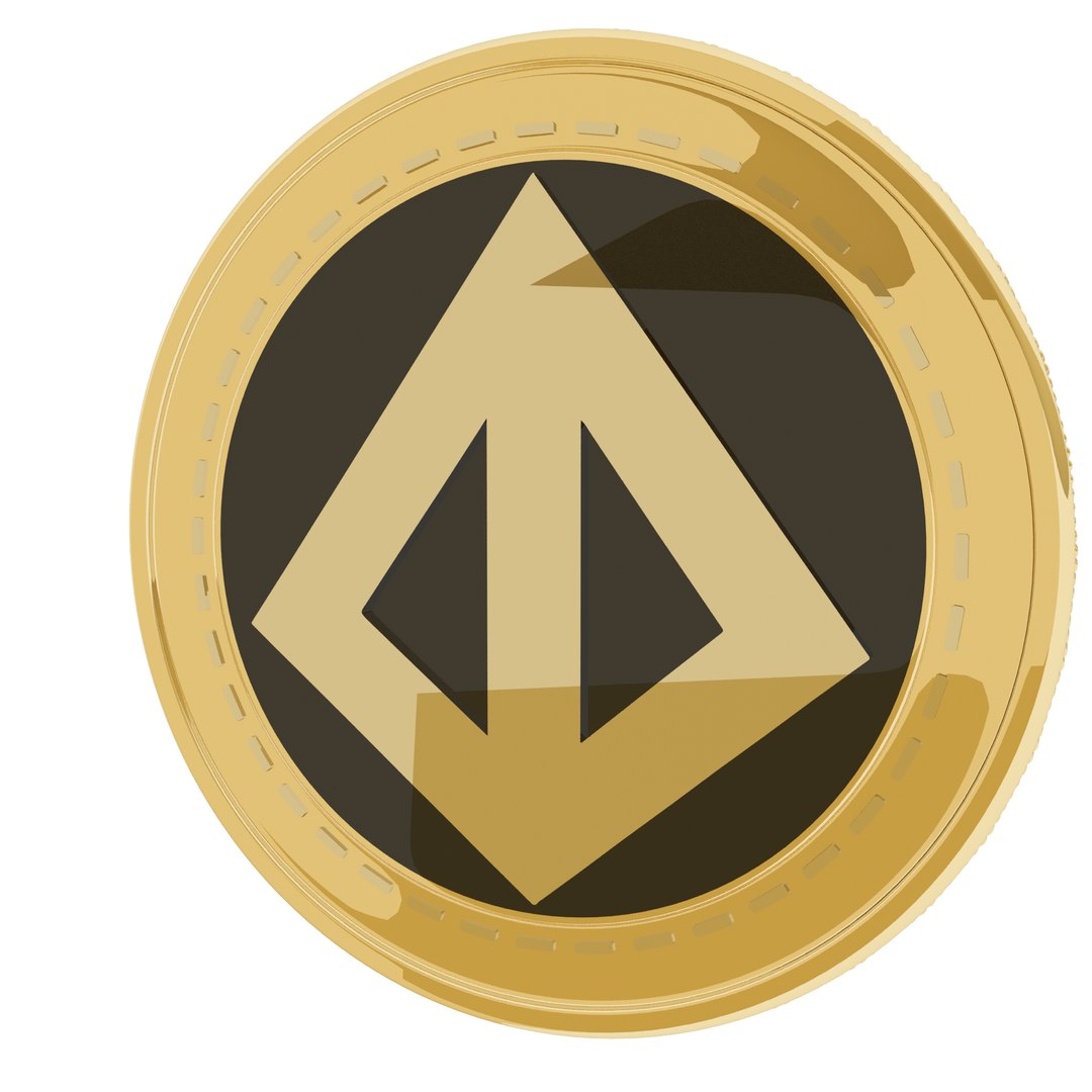 3D Loopring Cryptocurrency Gold Coin - TurboSquid 1857169