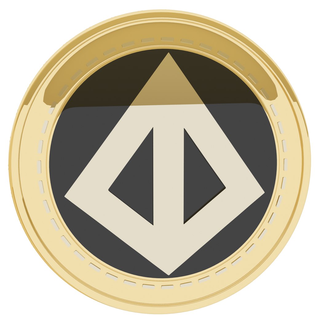 3D Loopring Cryptocurrency Gold Coin - TurboSquid 1857169