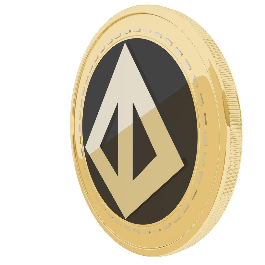 3D Loopring Cryptocurrency Gold Coin - TurboSquid 1857169