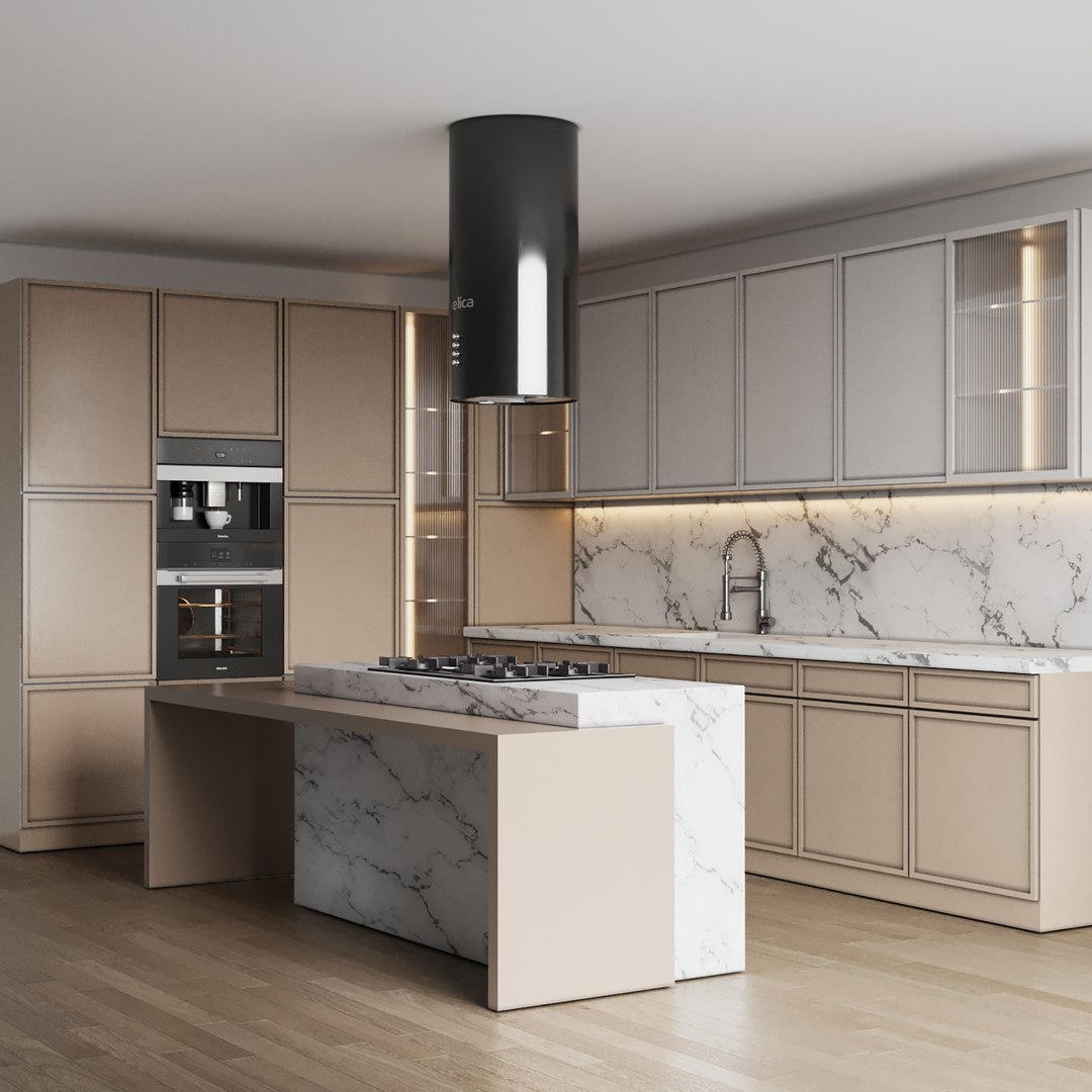 3D Kitchen 026 - TurboSquid 1889400