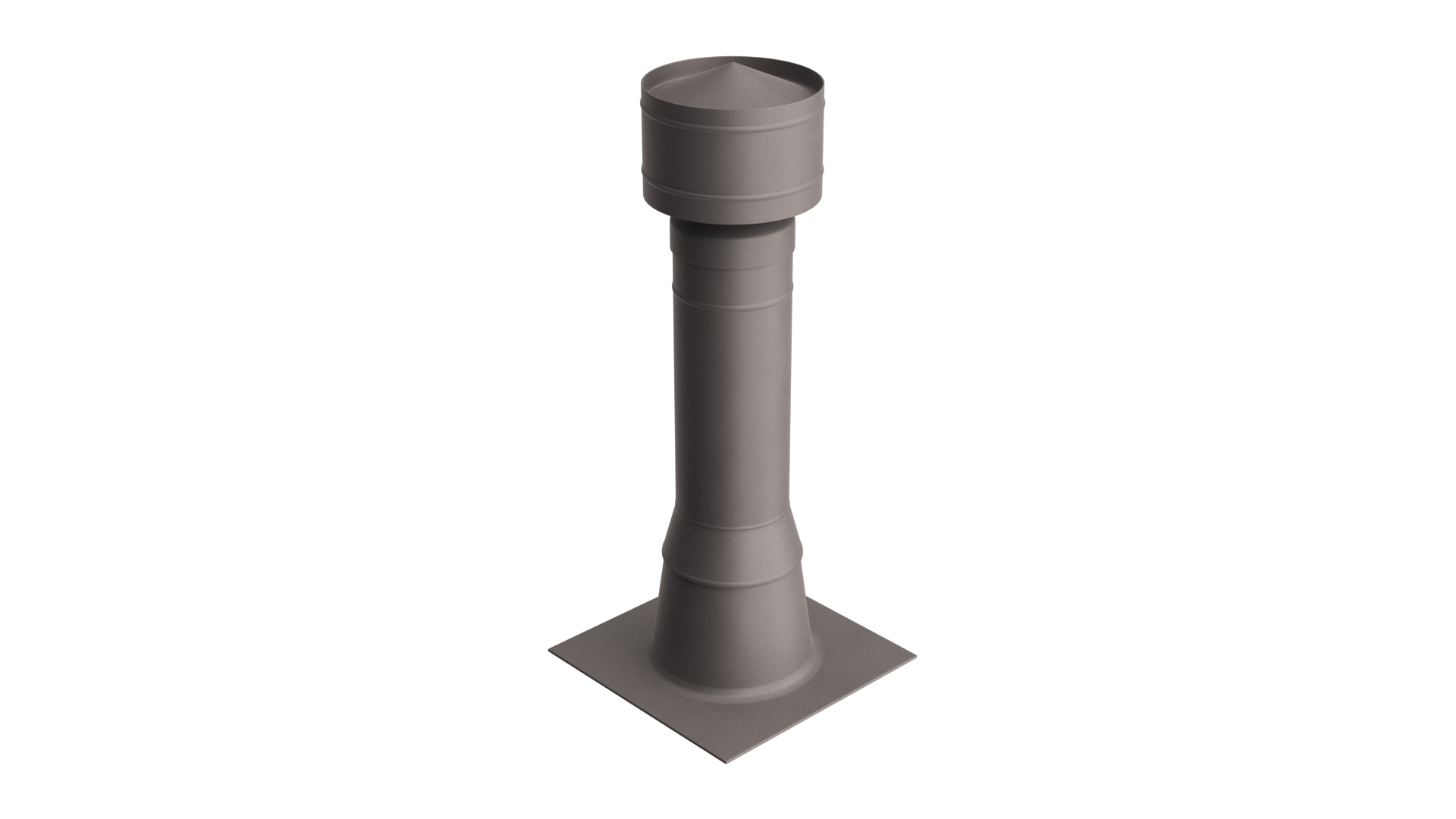 3D Wood Burning Chimney Black Metal Model - TurboSquid 2046446