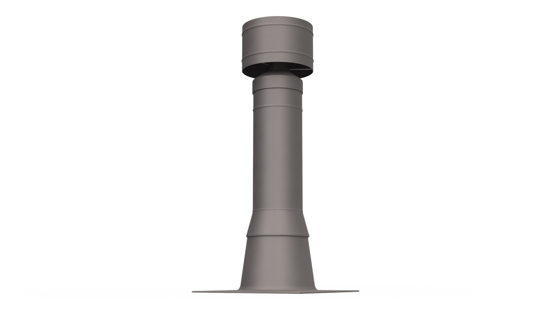 3D Wood Burning Chimney Black Metal Model - TurboSquid 2046446