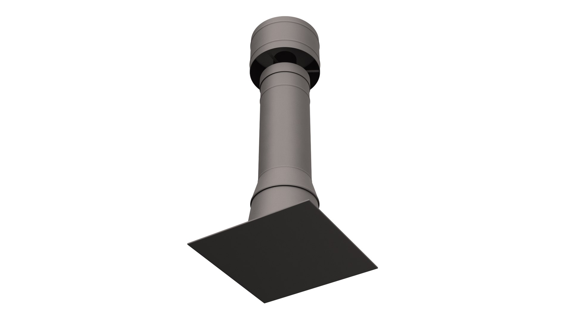 3D Wood Burning Chimney Black Metal Model - TurboSquid 2046446